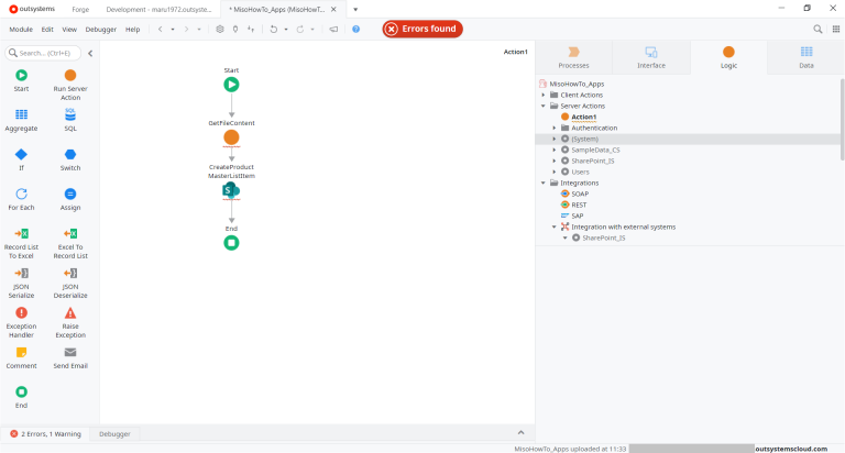 OutSystemsでPower Platfomのデータを活用しよう！ | MISO
