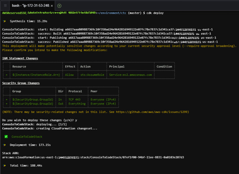 コンソール操作からコードを生成する「AWS Console-to-Code」 | MISO