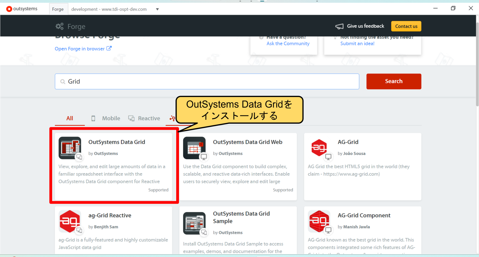 【OutSystems 11】 使い慣れたグリッド形式で大量のデータを表示・編集⁉ ～Data Gridチュートリアル編～ | MISO